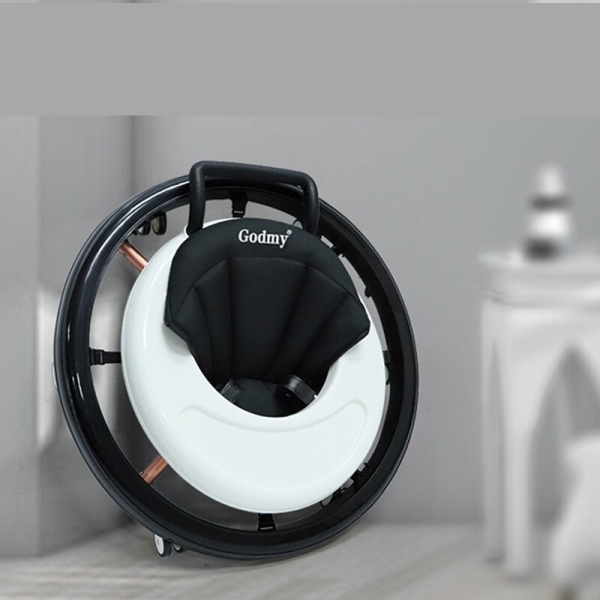 Opvouwbaar en verstelbaar rond looprekje • Kleine Piraten