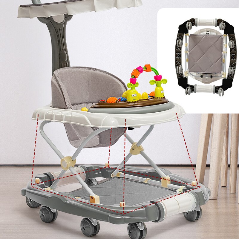 Opvouwbaar en converteerbaar loopstoeltje • Kleine Piraten